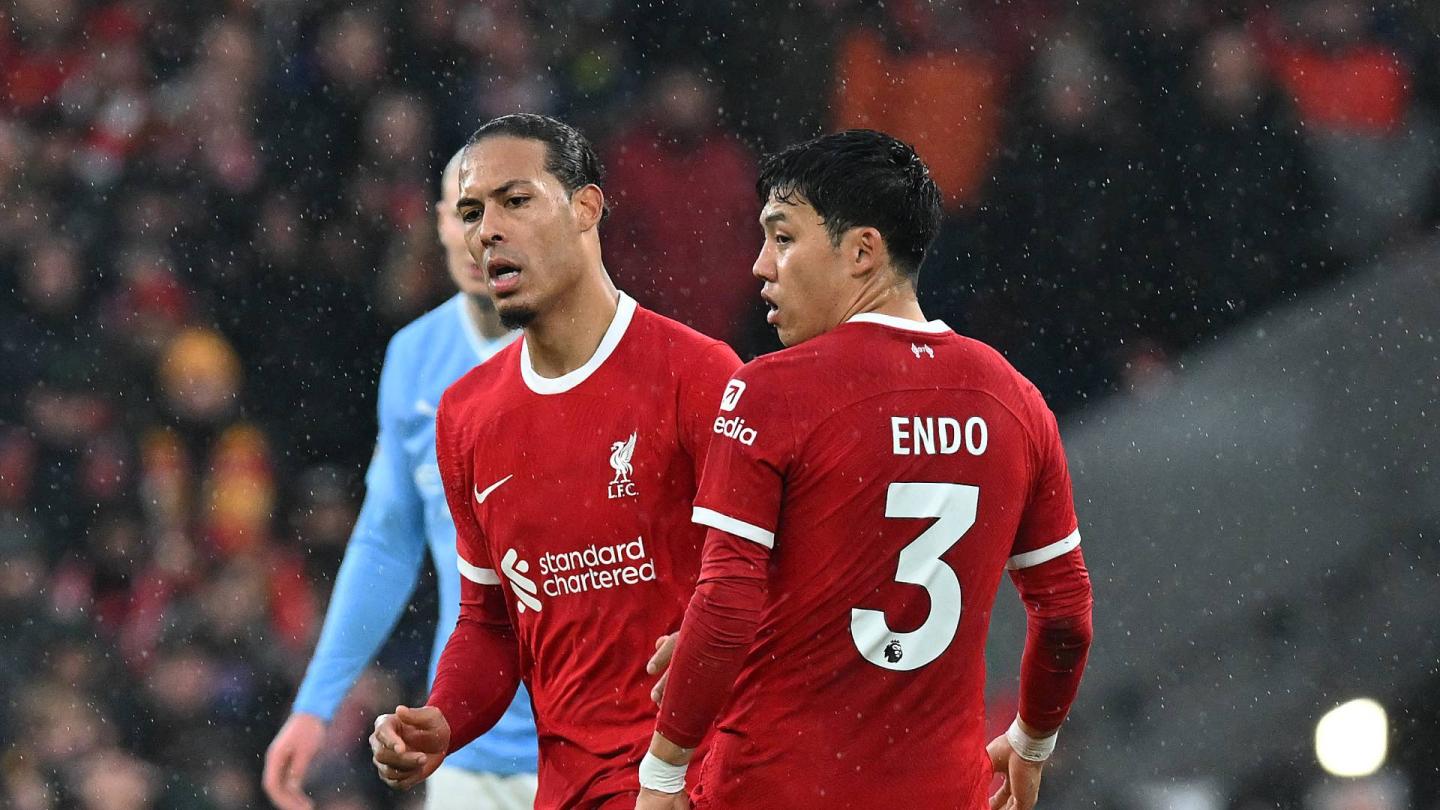 Liverpool 1-1 Man City: Analysis of Endo and Van Dijk's 'magnificent ...