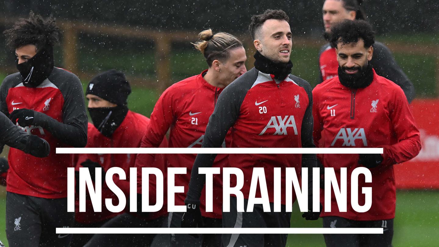 Inside Training: Gym work, rondos and more as Trent, Alisson, Jota and ...