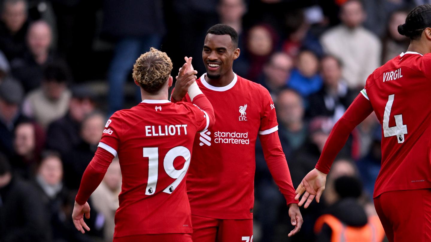 Ryan Gravenberch: I'm very happy with my first Premier League goal ...
