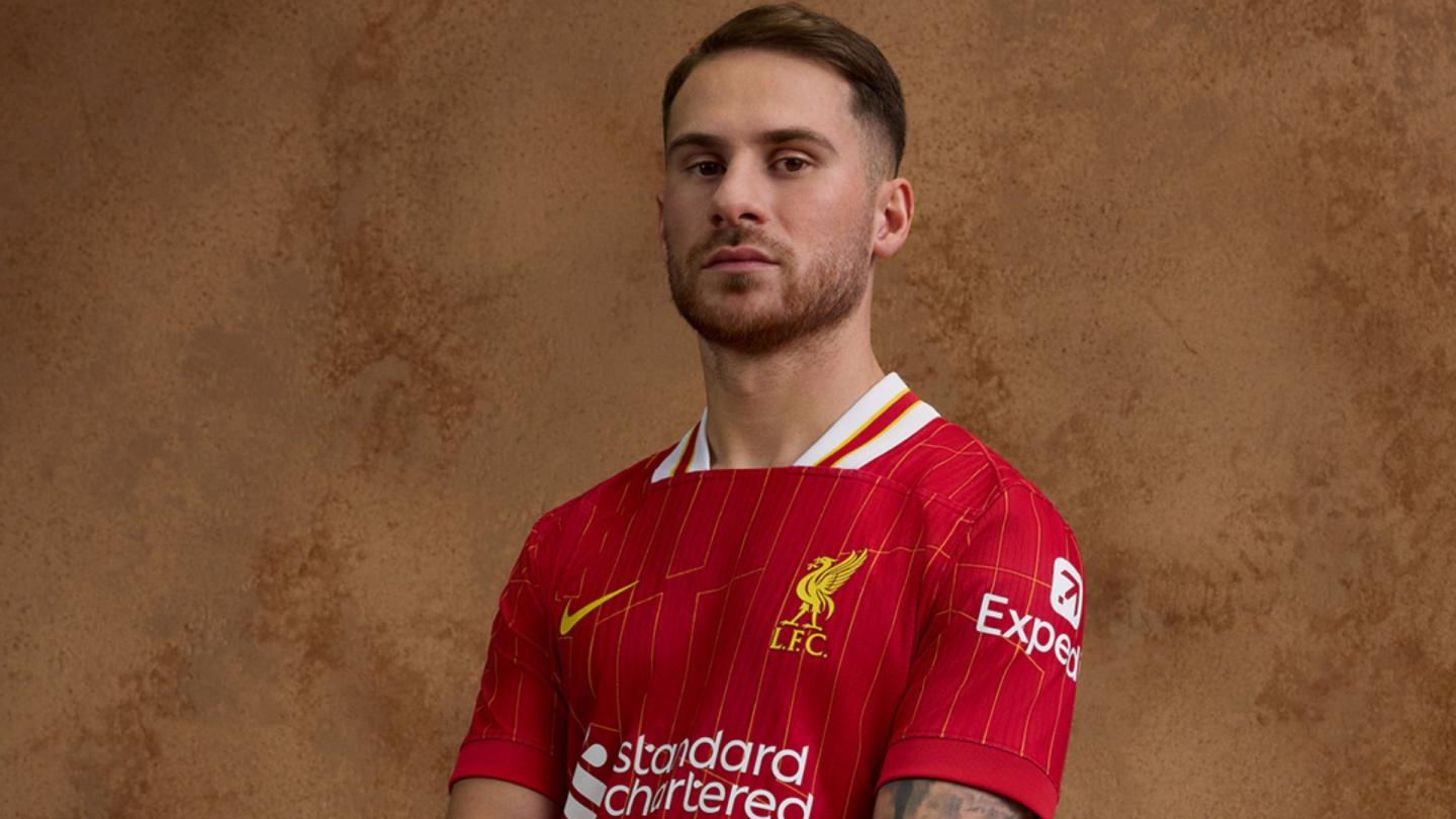 New home kit: Liverpool to wear 2024-25 strip for first time against ...
