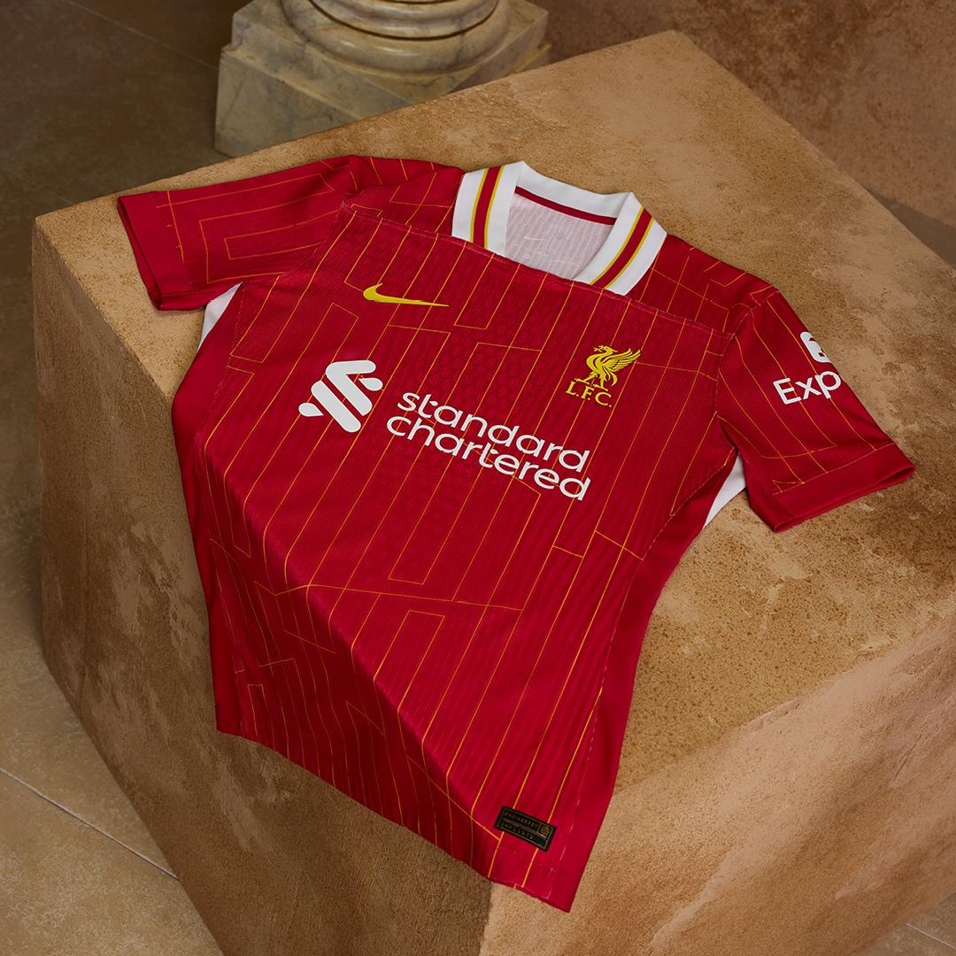 Liverpool FC's new 2024-25 home kit - Liverpool FC