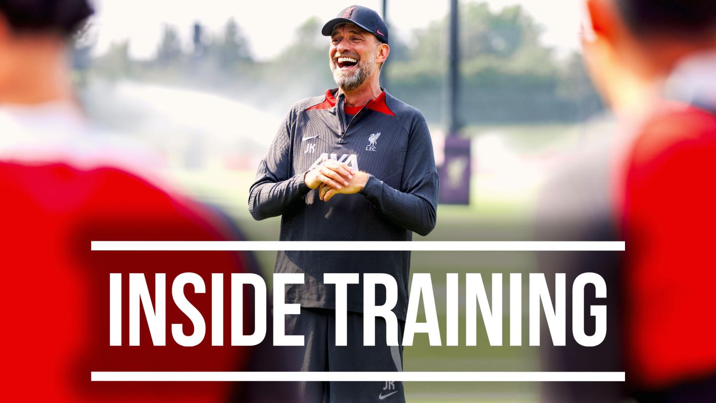 Inside Training: Behind the scenes of Jürgen Klopp's final Reds session ...