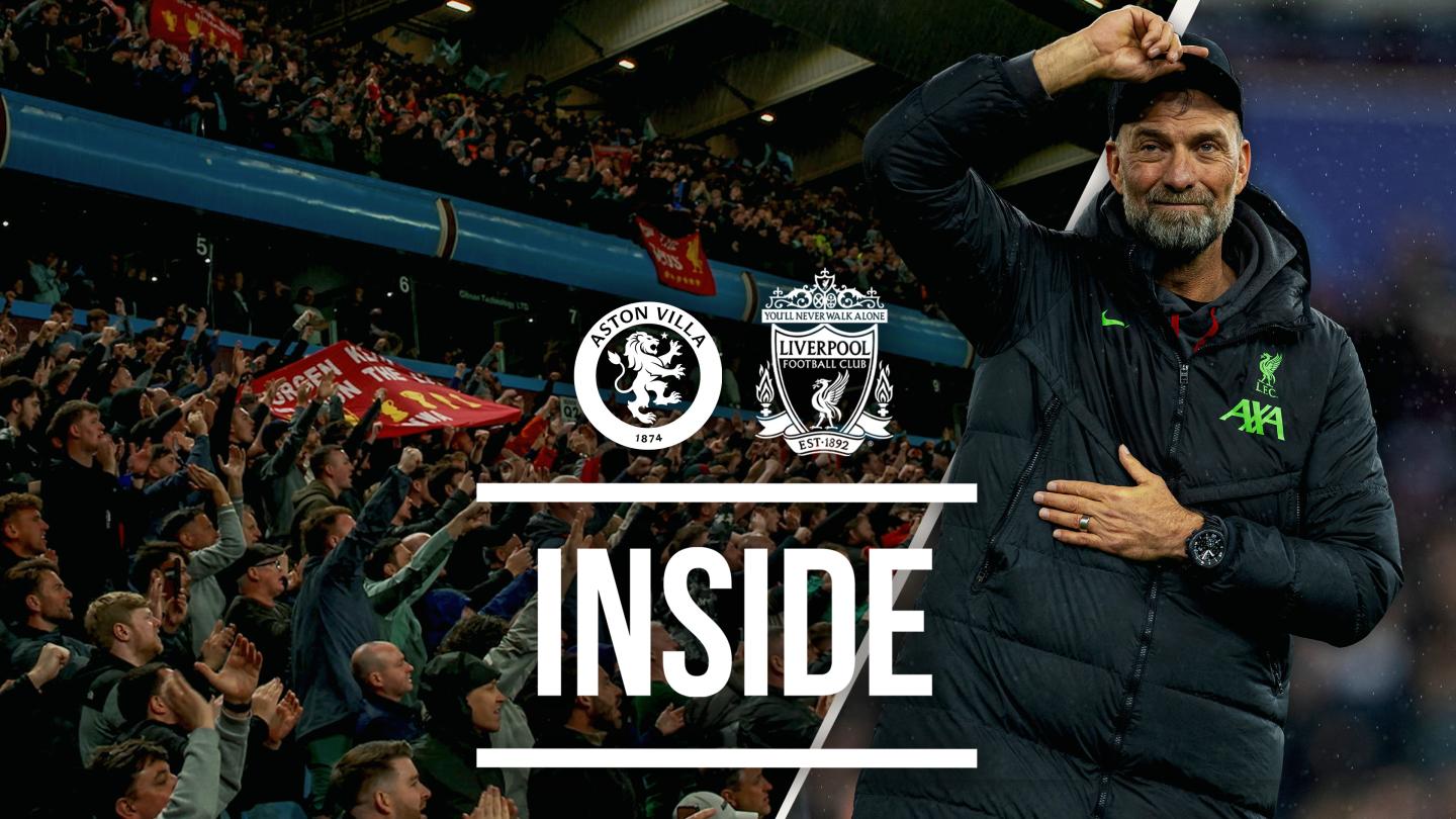 Inside: Aston Villa 3-3 Liverpool in Jürgen Klopp's final away game ...