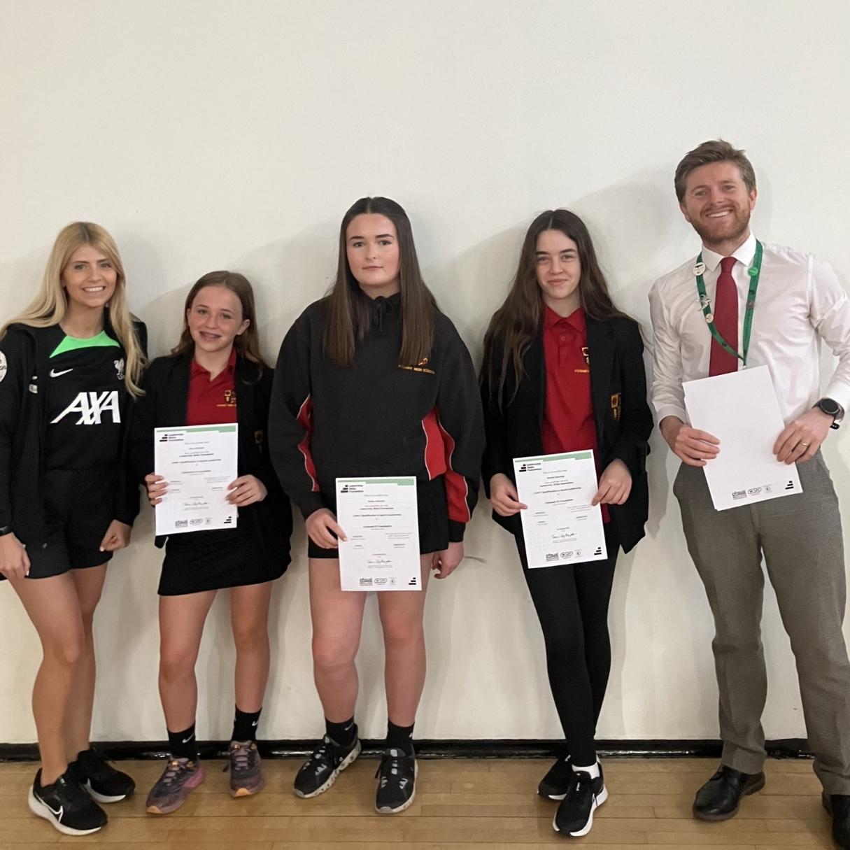 Congratulations to students from Formby High School for receiving their ...