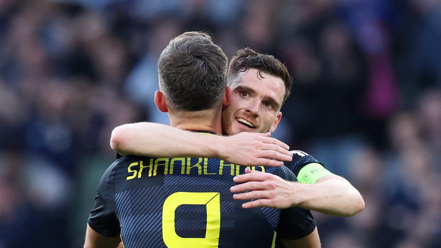 'Surreal and humbling' - Andy Robertson on setting new Scotland record ...