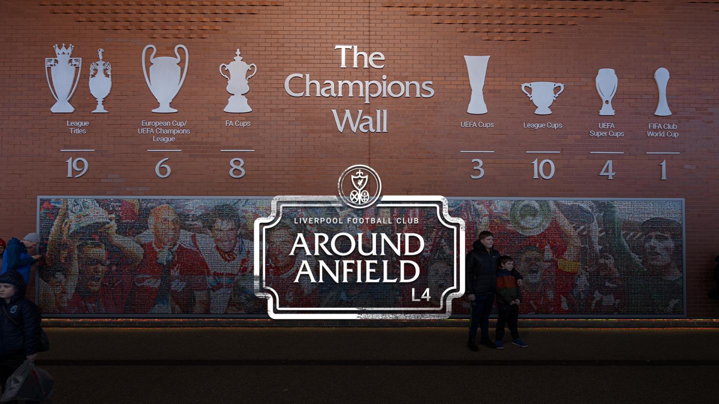 The Champions Wall - Liverpool FC