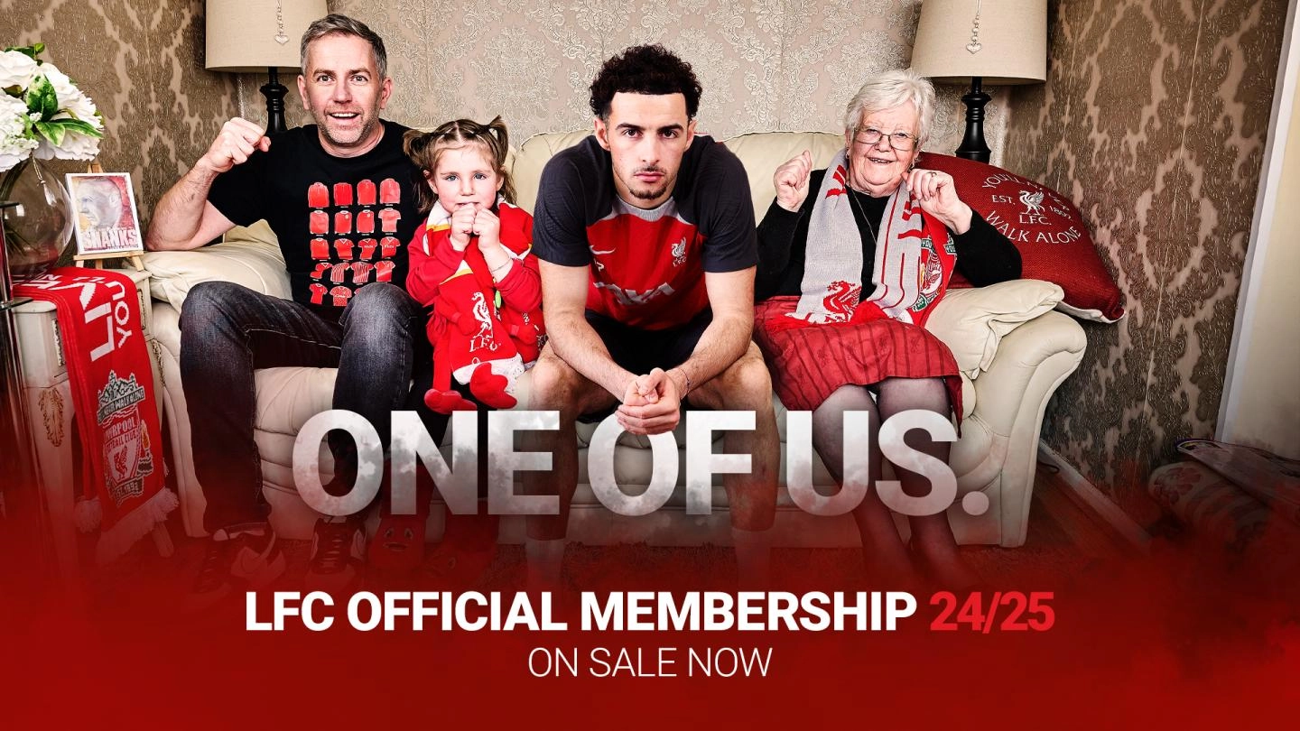 LFC Official Membership for 2024-25 on sale now - Liverpool FC LFC Official Membership for 2024-25 on sale now - Liverpool FC
