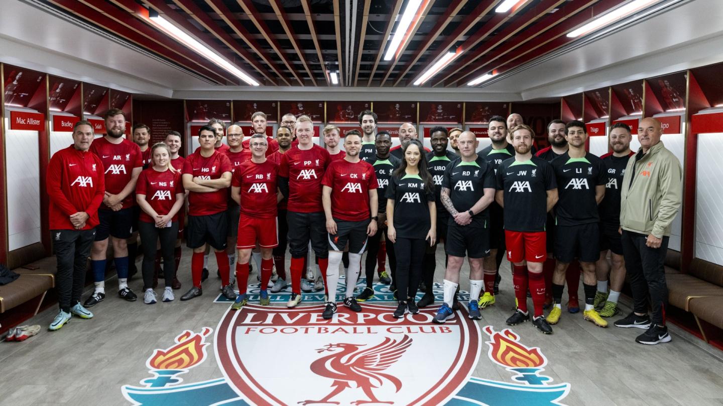 LFC and AXA award fans a once-in-a-lifetime experience at Anfield ...