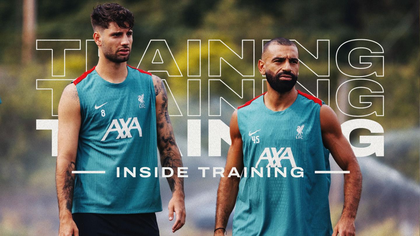 Inside Training: Behind-the-scenes access as Liverpool begin USA pre ...