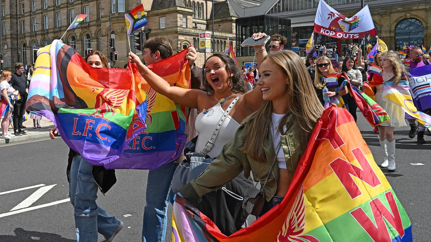 Liverpool FC supports city's Pride celebrations - Liverpool FC