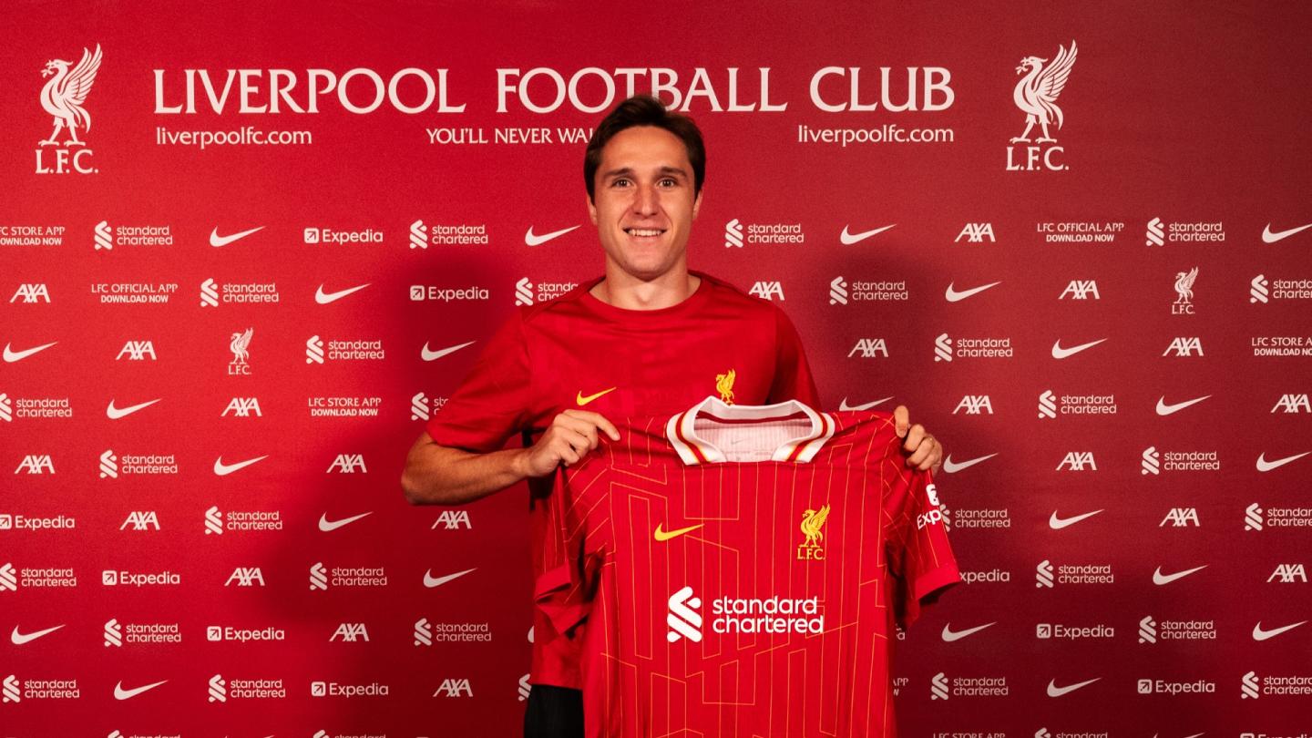 Liverpool complete signing of Federico Chiesa - Liverpool FC Liverpool complete signing of Federico Chiesa - Liverpool FC