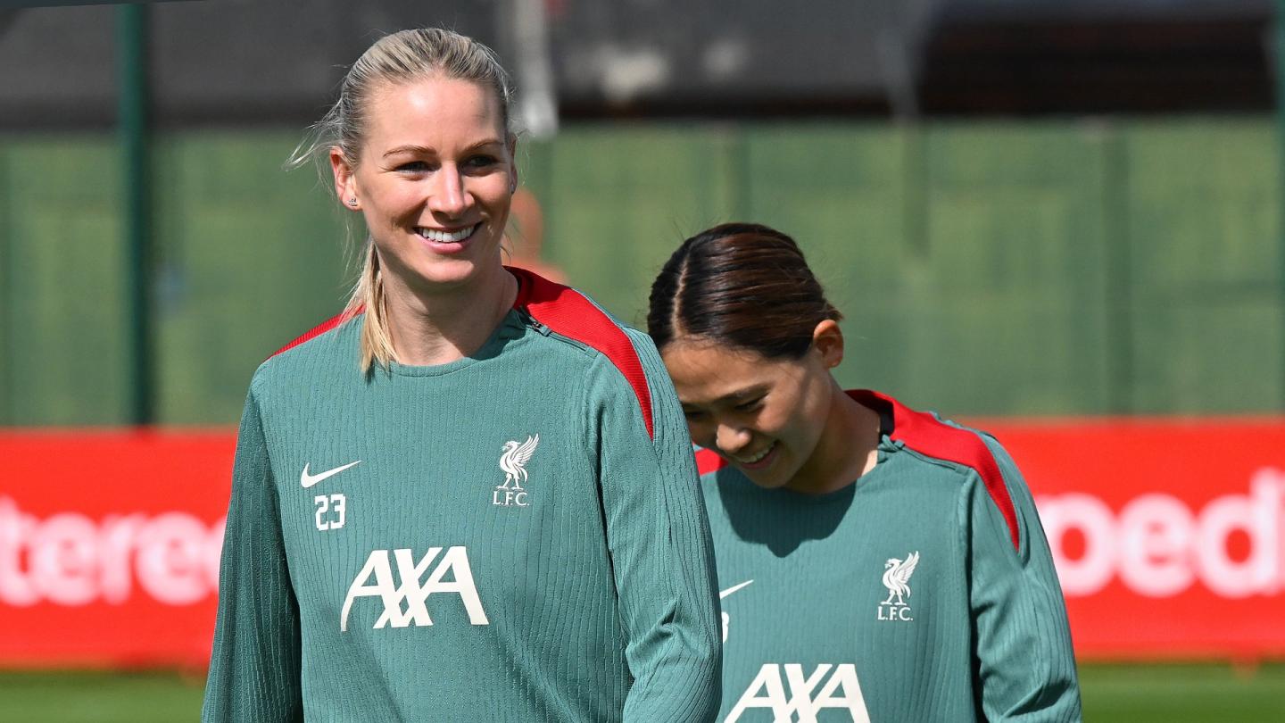 Training gallery: Pre-season work continues for Liverpool FC Women ...