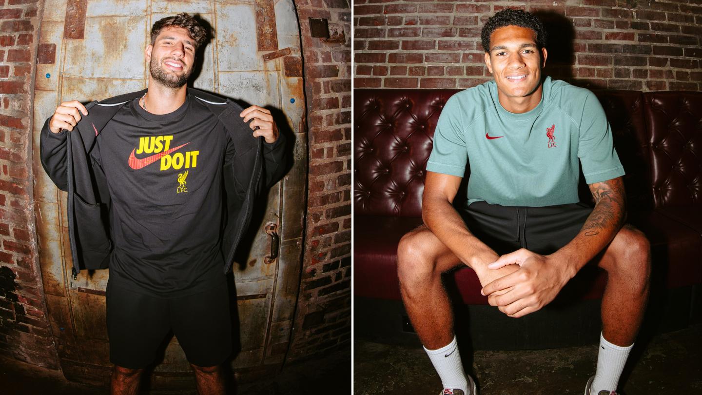 Shop now: Liverpool players model new Nike lifestyle range - Liverpool FC