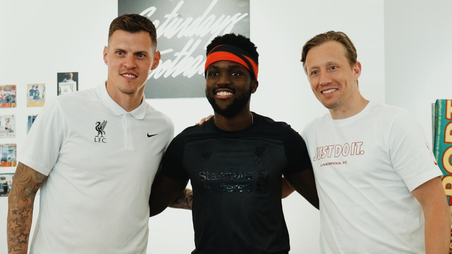 Reds legends get creative with LFC Foundation in New York City ...