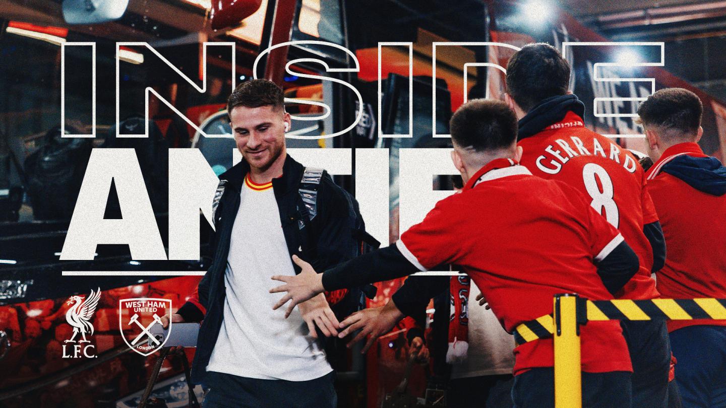 Inside Anfield: Tunnel cam and unseen moments from Liverpool 5-1 West ... Inside Anfield: Tunnel cam and unseen moments from Liverpool 5-1 West ...
