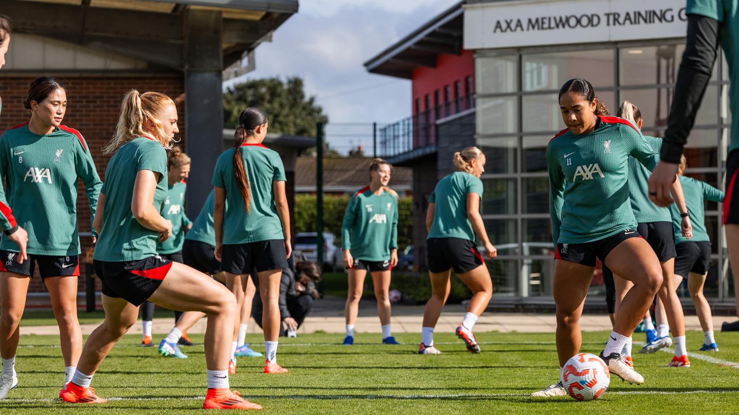 Training photos: LFC Women prepare for trip to West Ham in the WSL ...