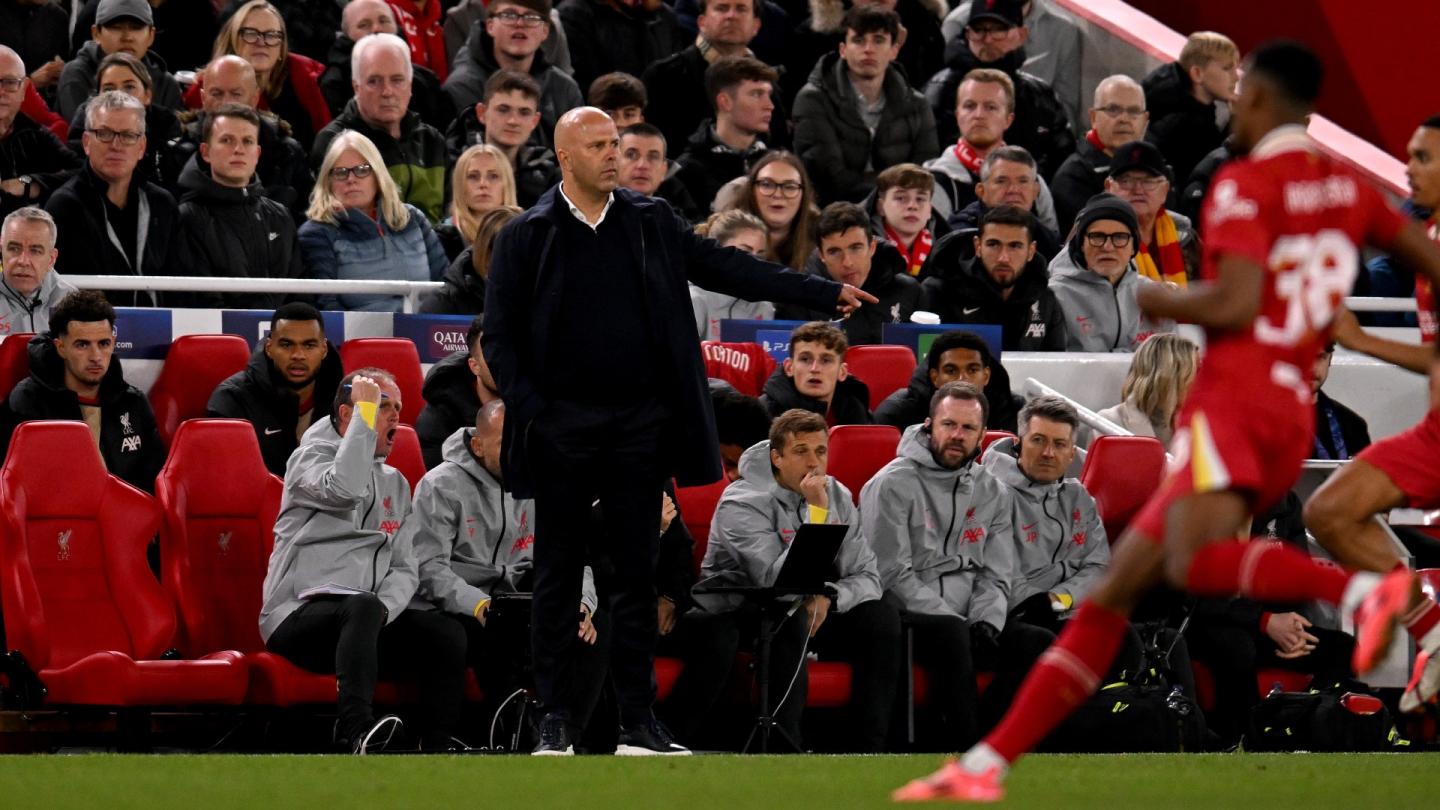 Arne Slot sets Liverpool record after Champions League win over Bologna - Liverpool FC