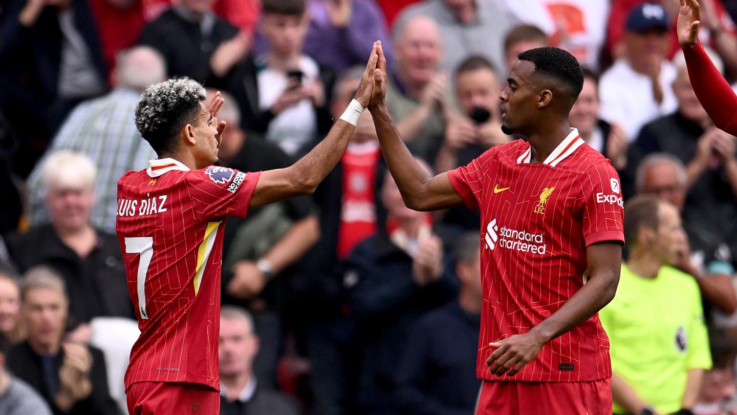 Luis Diaz y Ryan Gravenberch optan al mejor jugador del mes de la ...