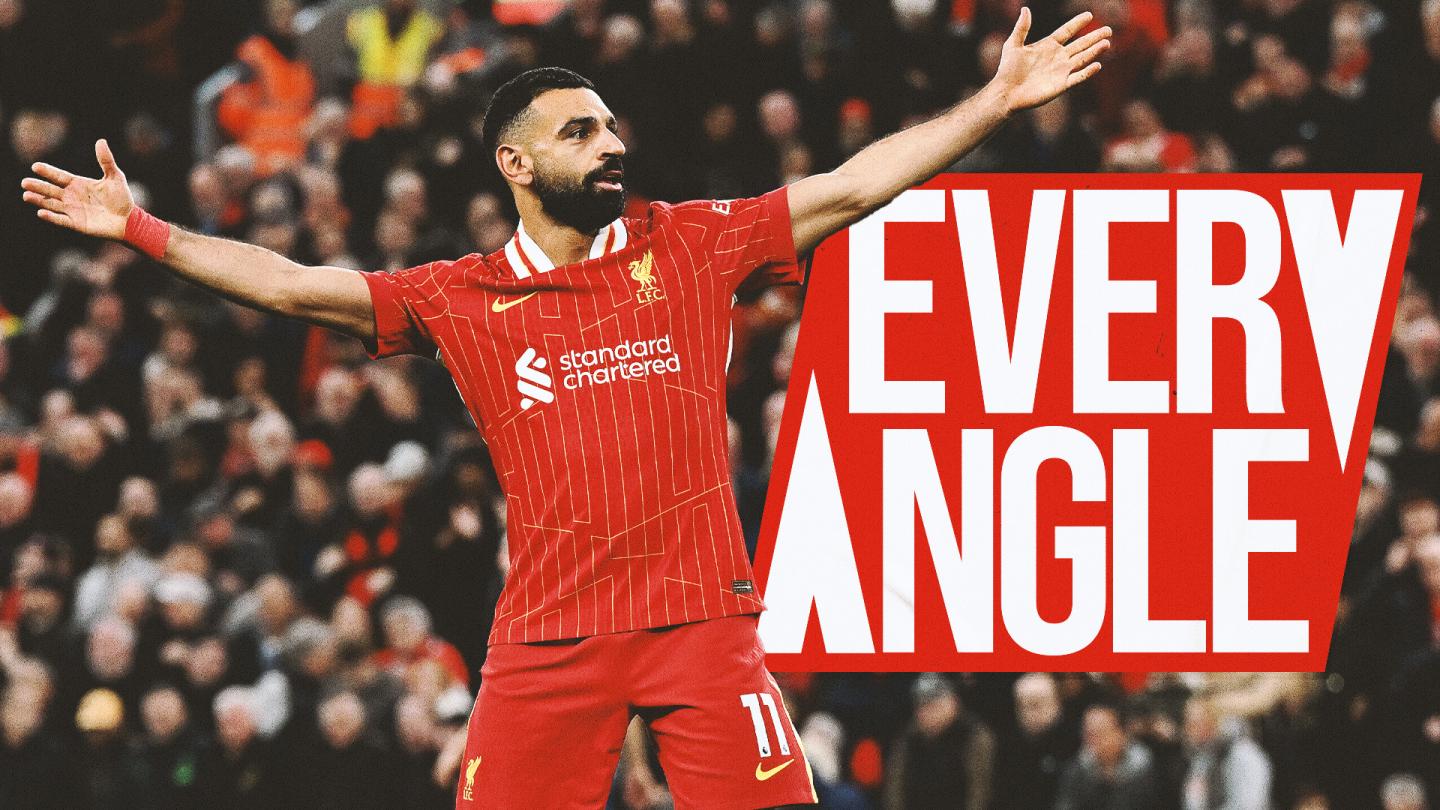 Every angle of Mohamed Salah's fantastic winner against Brighton ...