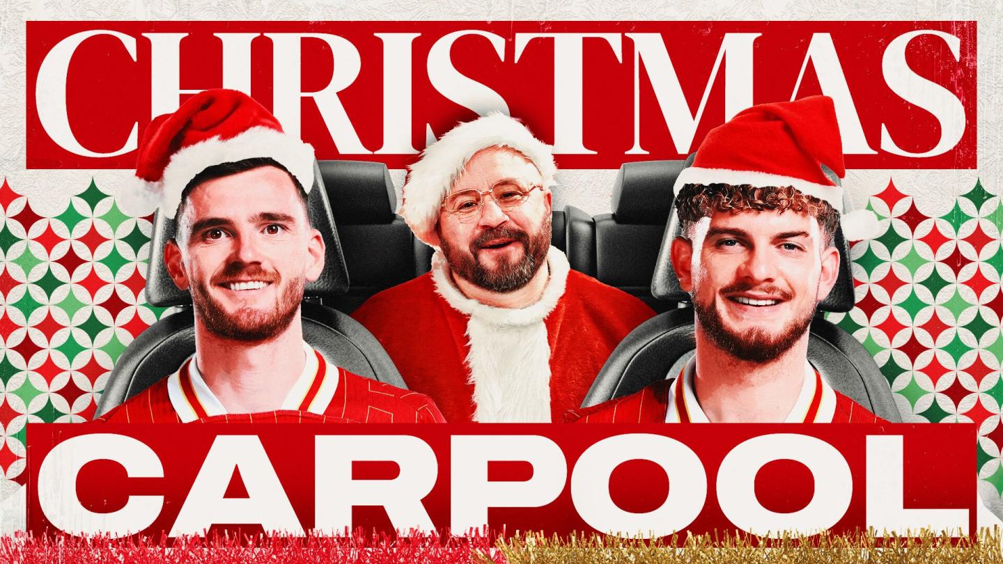 Coca-Cola Christmas Carpool: Watch Harvey Elliott and Andy Robertson ...