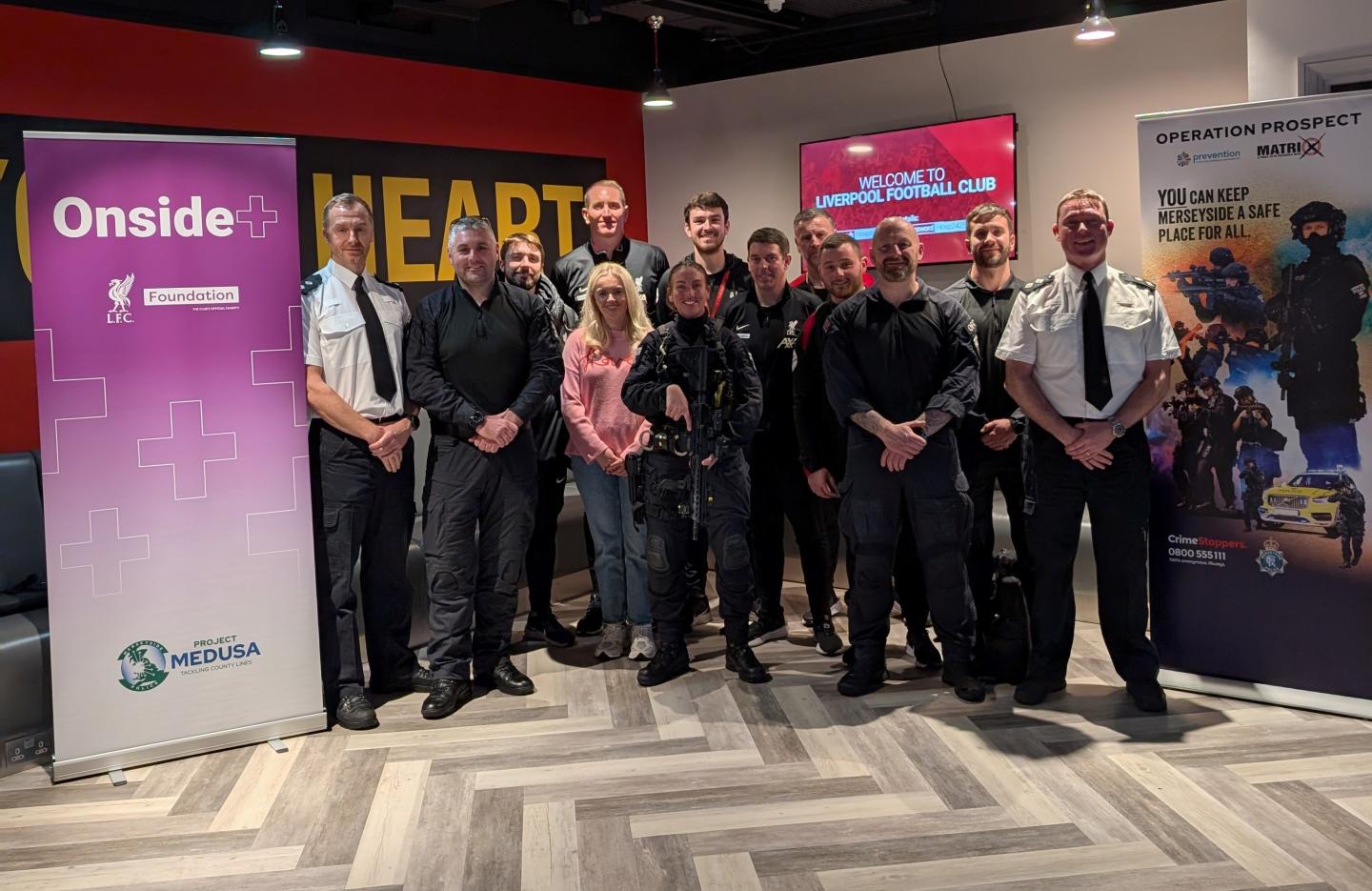 Merseyside Firearms unit talks safety to Onside + Programme students at ...