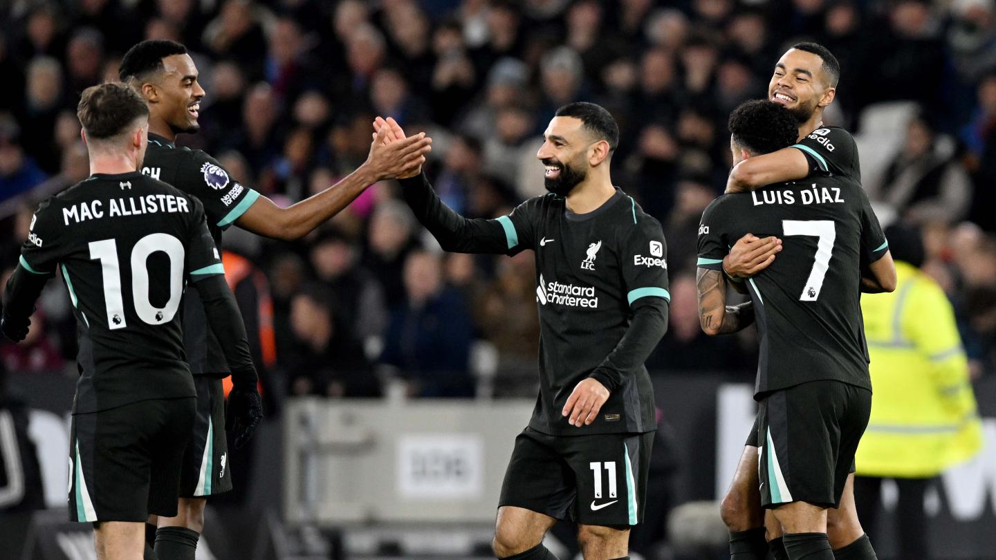 Liverpool produce clinical display to earn five-goal victory at West ...