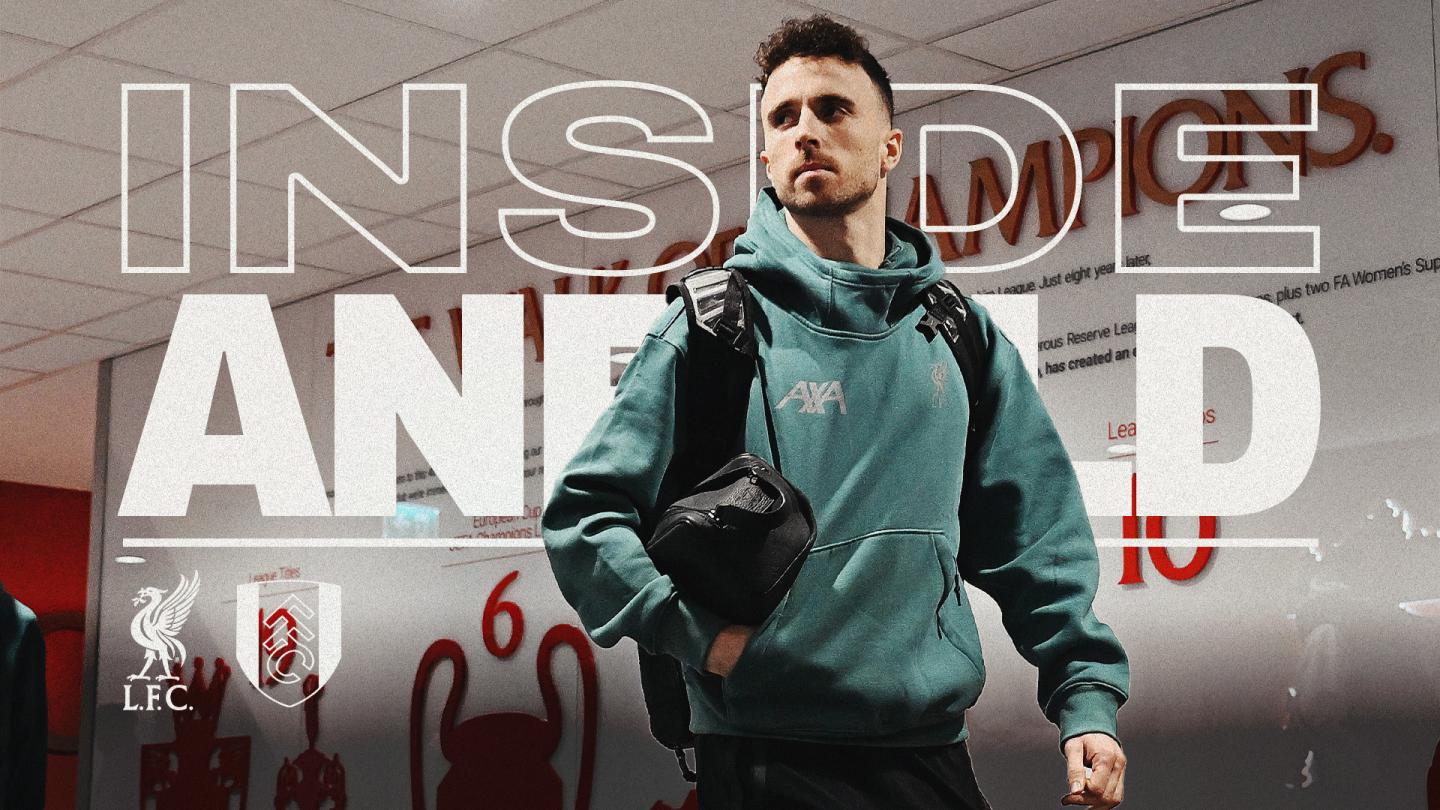 Inside Anfield: Tunnel cam and unseen footage of Liverpool 2-2 Fulham ...