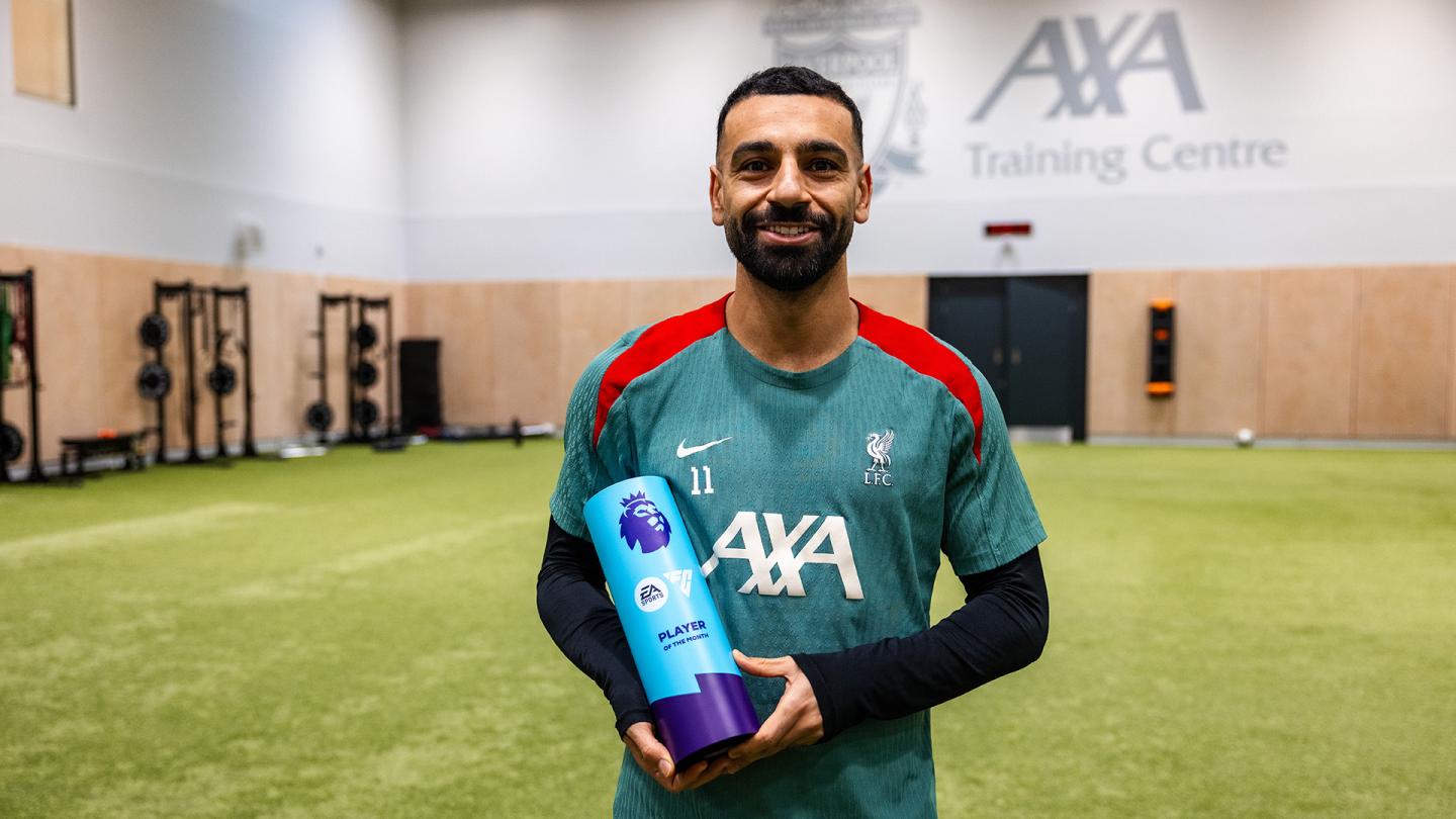 Mohamed Salah wins November Premier League Player of the Month award ...