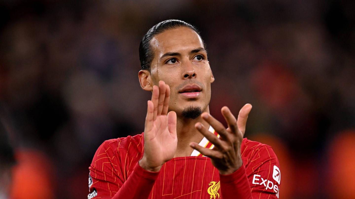 Virgil van Dijk nominated for 2024 FIFPRO World11 - Liverpool FC