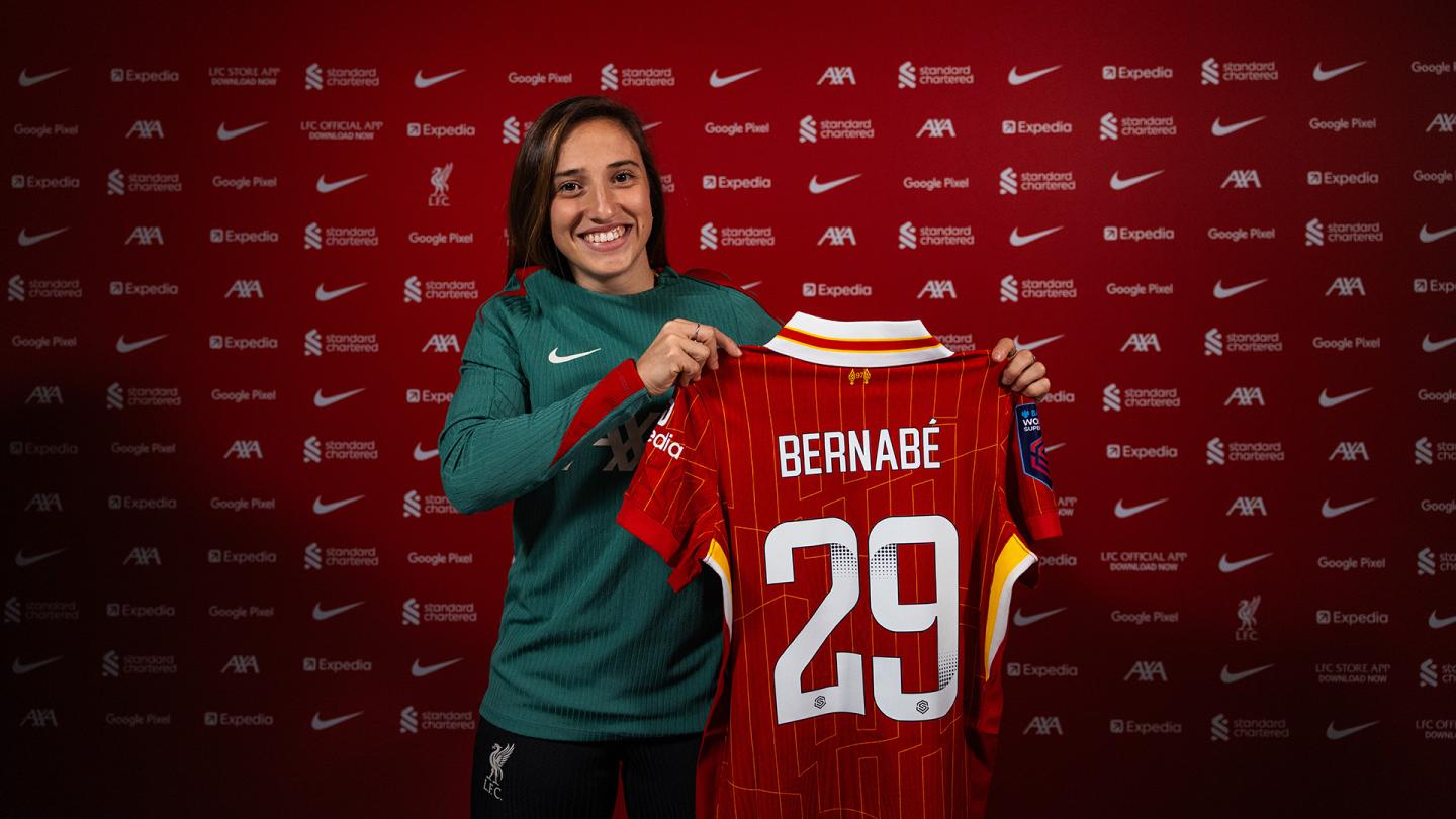 Competition: Win a shirt signed by Alejandra Bernabe - Liverpool FC