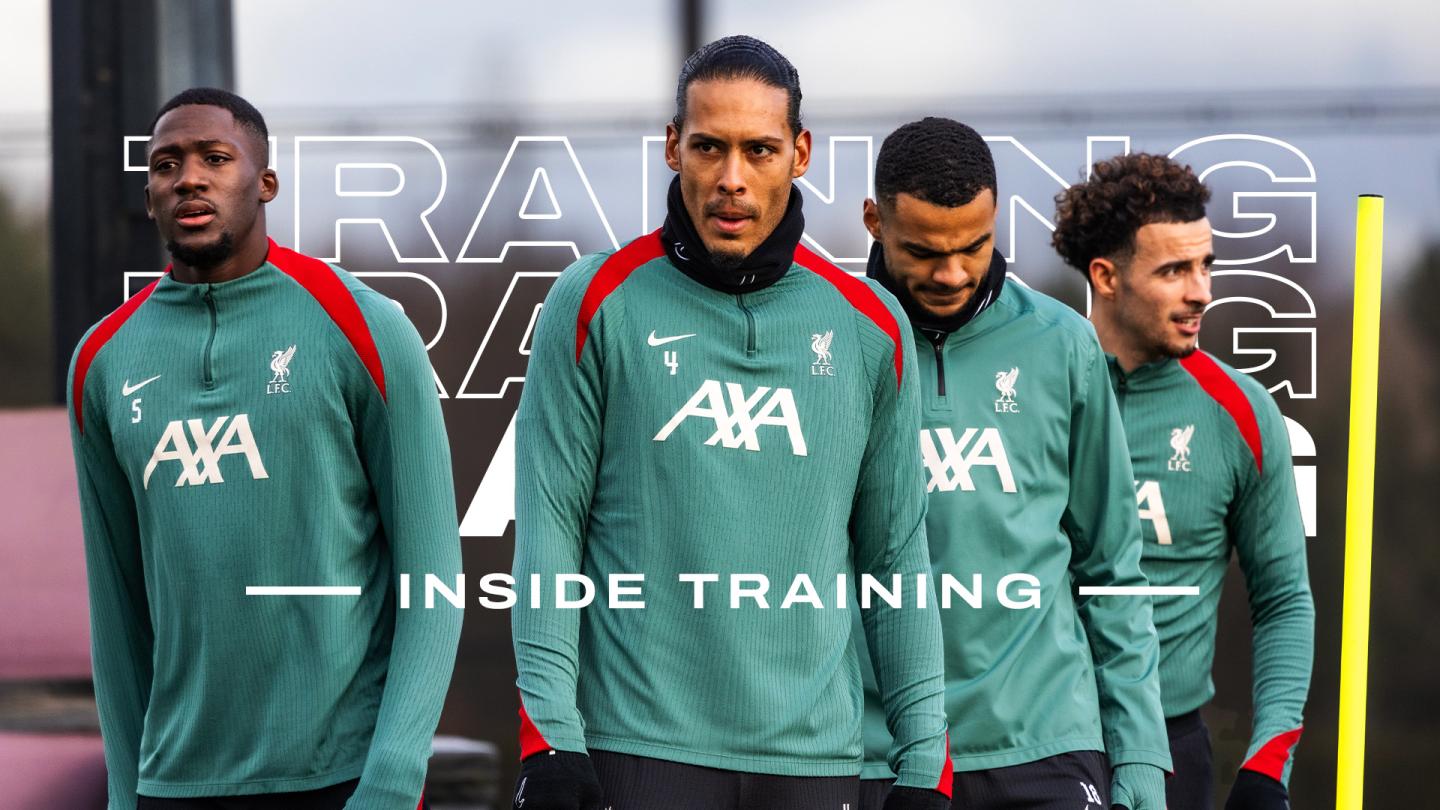 Inside Training: Gym laughs, goals and much more as Liverpool prepare ...
