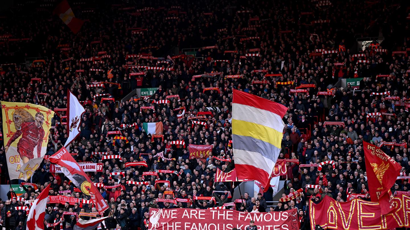 New Record League Attendance Figure Set At Anfield On Saturday