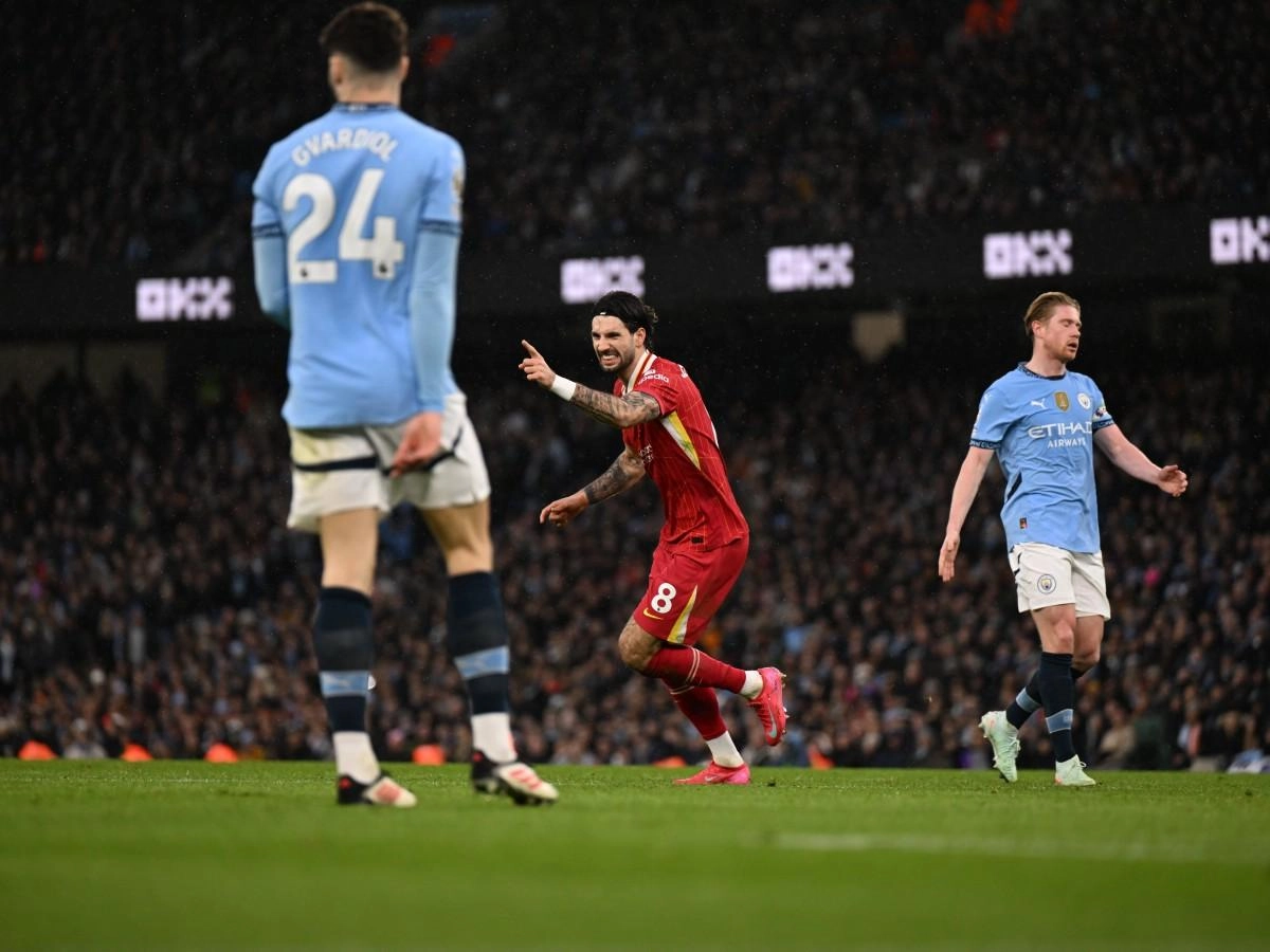 Celebrations photos from Liverpool's 2-0 win at Man City on Sunday ...