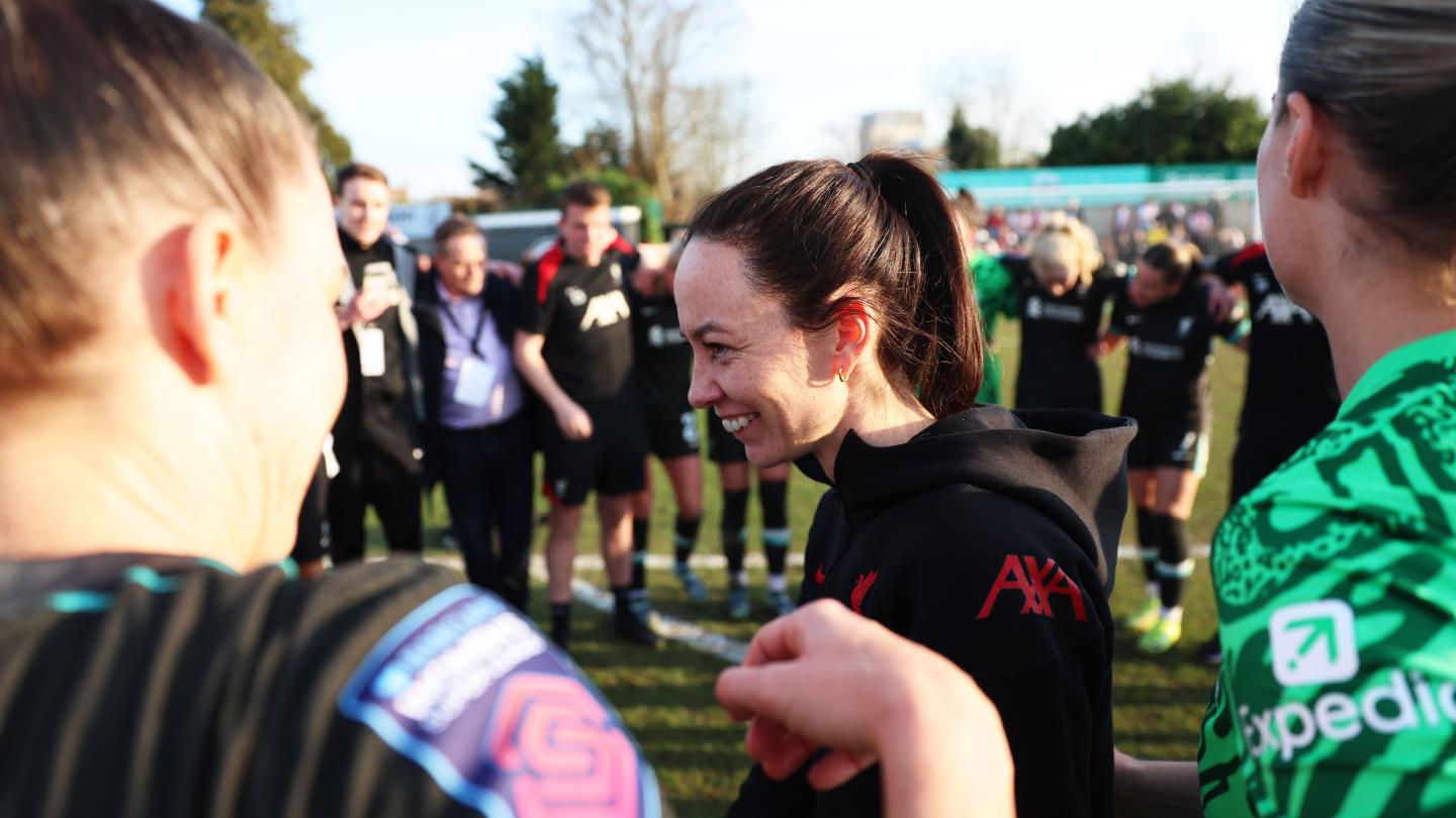 Amber Whiteley : Je suis tellement fière de tout le monde, nous allons ...