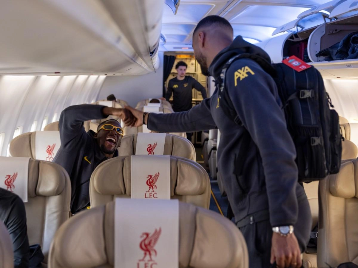 Photos: Liverpool's journey to UCL clash at Paris Saint-Germain ...