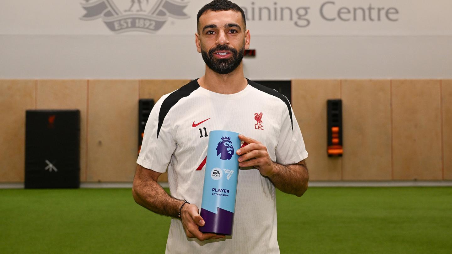 Mo Salah wins record-equalling seventh Premier League Player of the ...