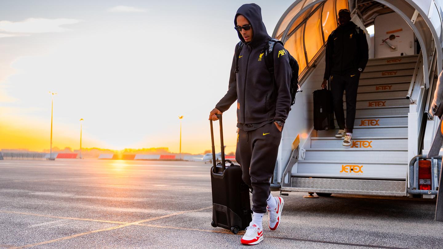 Photos: Liverpool's journey to UCL clash at Paris Saint-Germain ...