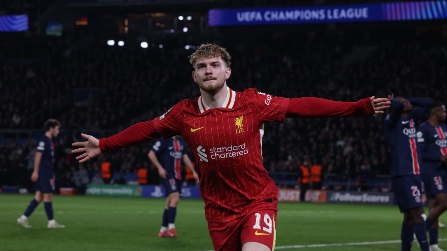 Late Harvey Elliott winner sees Liverpool beat PSG away in UCL last-16 ...
