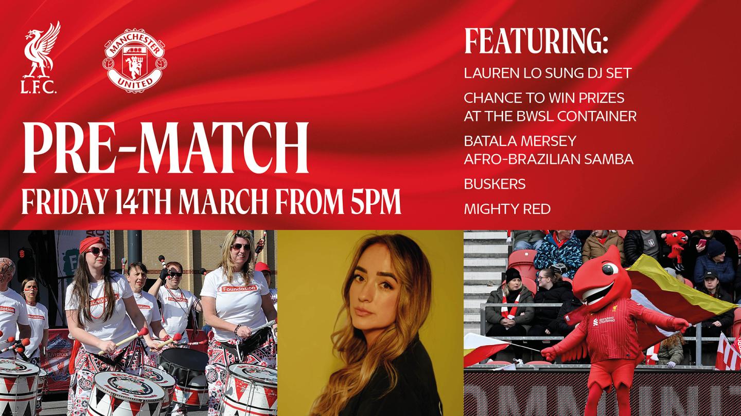 Important information for fans attending LFC Women v Man Utd at Anfield ...