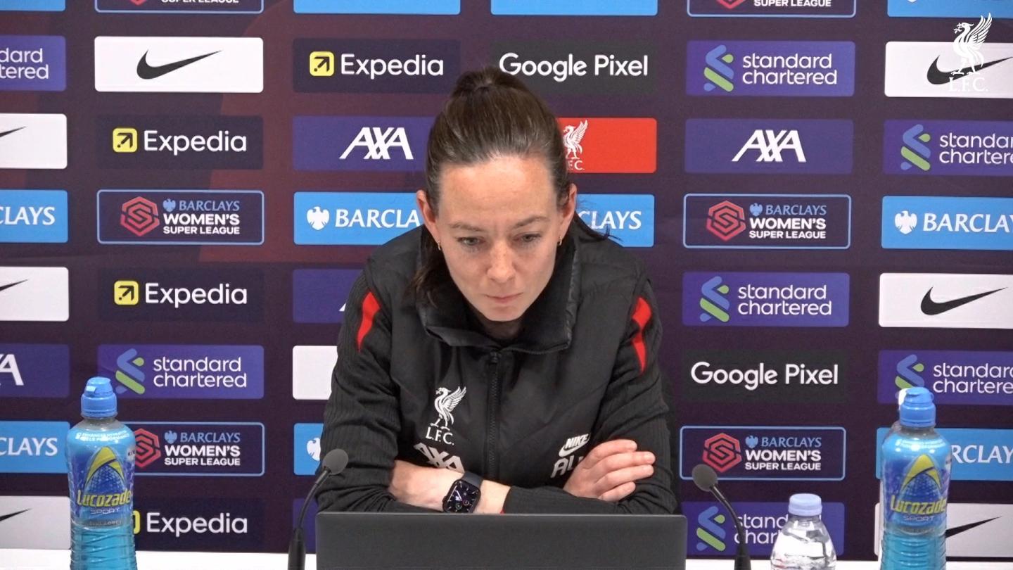 Press conference: Watch Amber Whiteley preview LFC Women v Tottenham - Liverpool FC