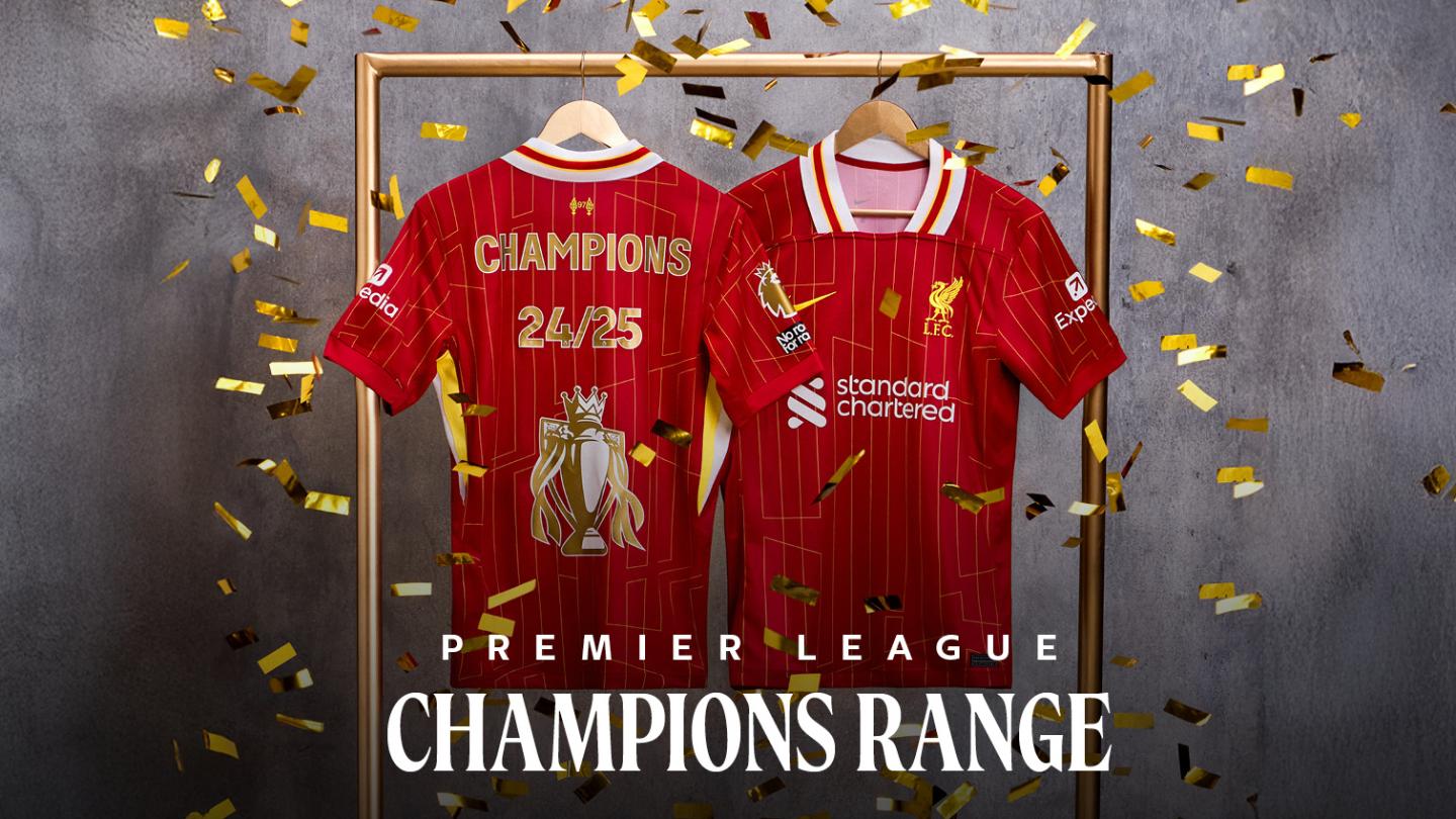 Keluar sekarang: Koleksi juara Liga Premier LFC Retail - Liverpool FC