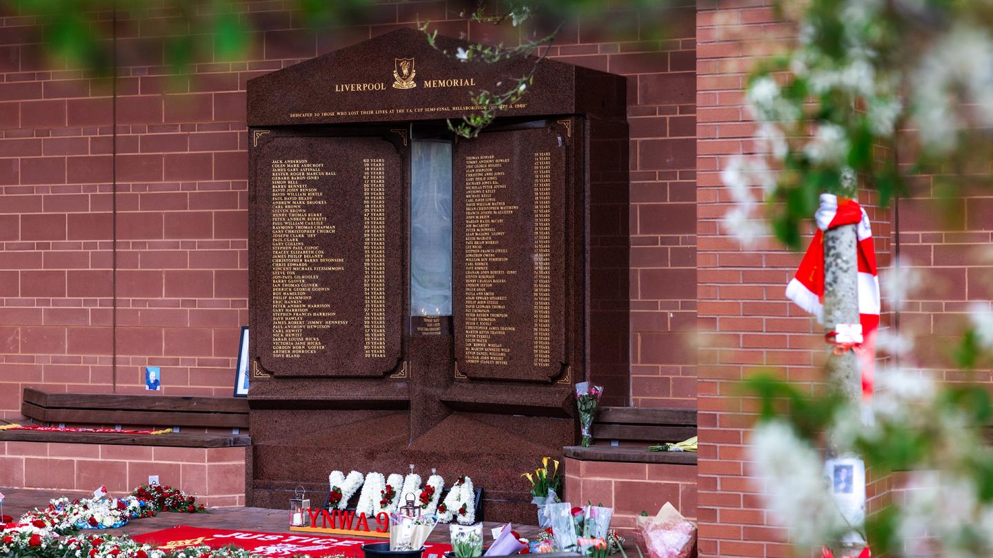 LFC pays respects on 36th anniversary of Hillsborough tragedy ...