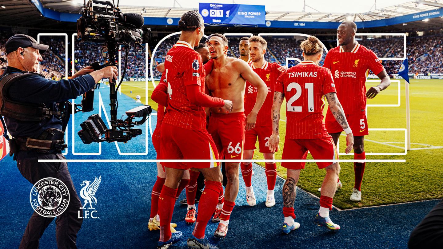 Inside: Unseen moments as Liverpool neared title glory at Leicester ... Inside: Unseen moments as Liverpool neared title glory at Leicester ...