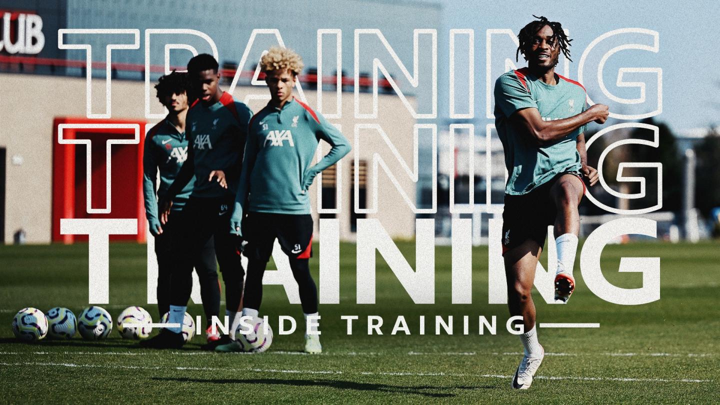 Photos and free video: Liverpool U21s complete workout in Kirkby on ...