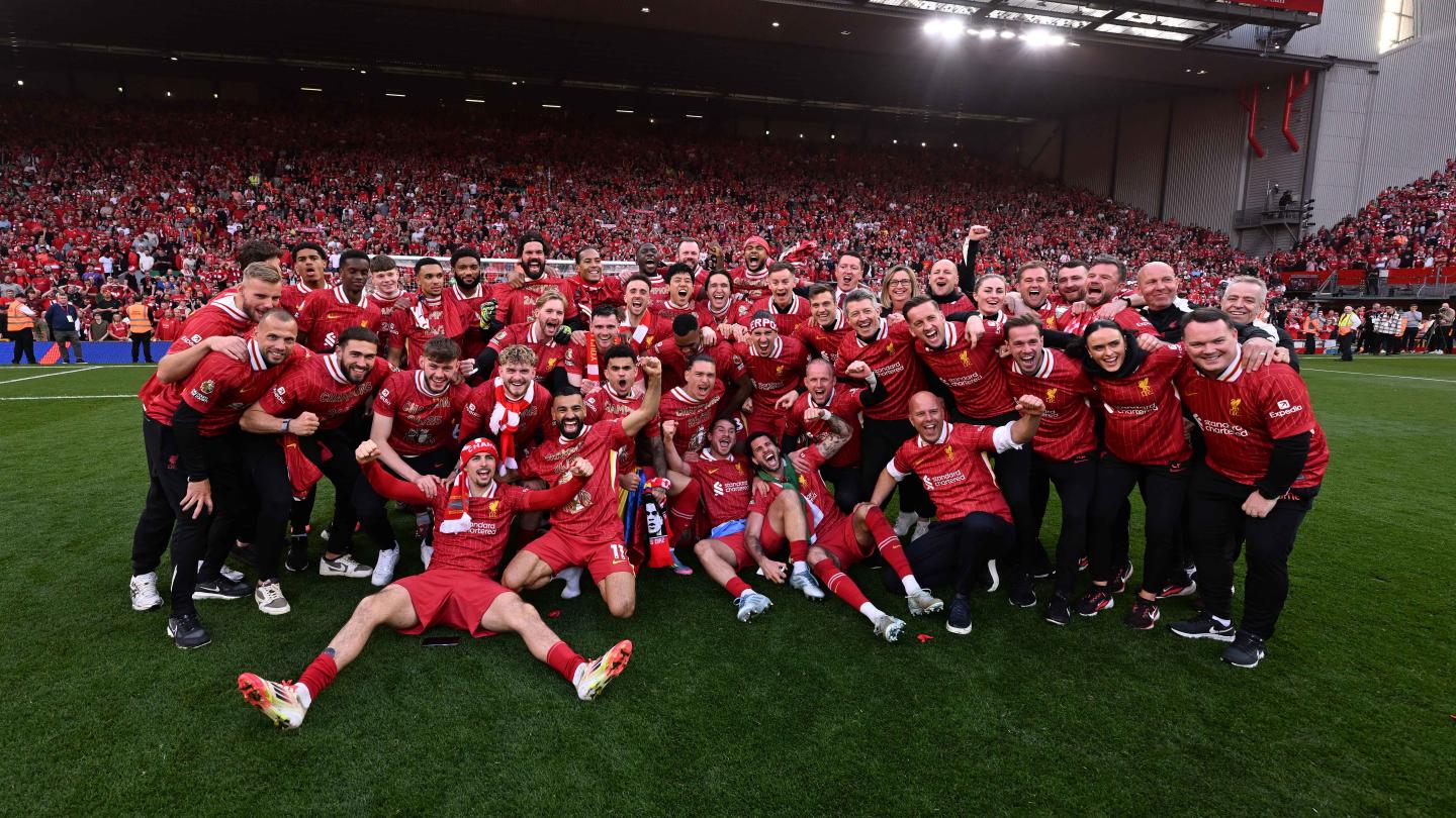 Out now: Premier League champions 2024-25 picture special - Liverpool FC