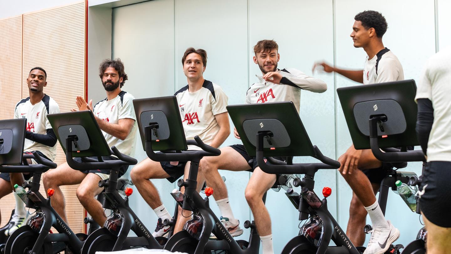 Photos: Recovery session as Liverpool turn focus to Premier League ...