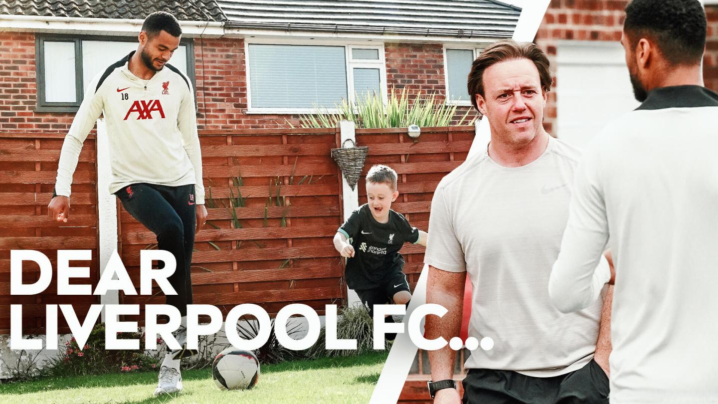 'Dear Liverpool': Watch Cody Gakpo and NIVEA MEN surprise 'father ...