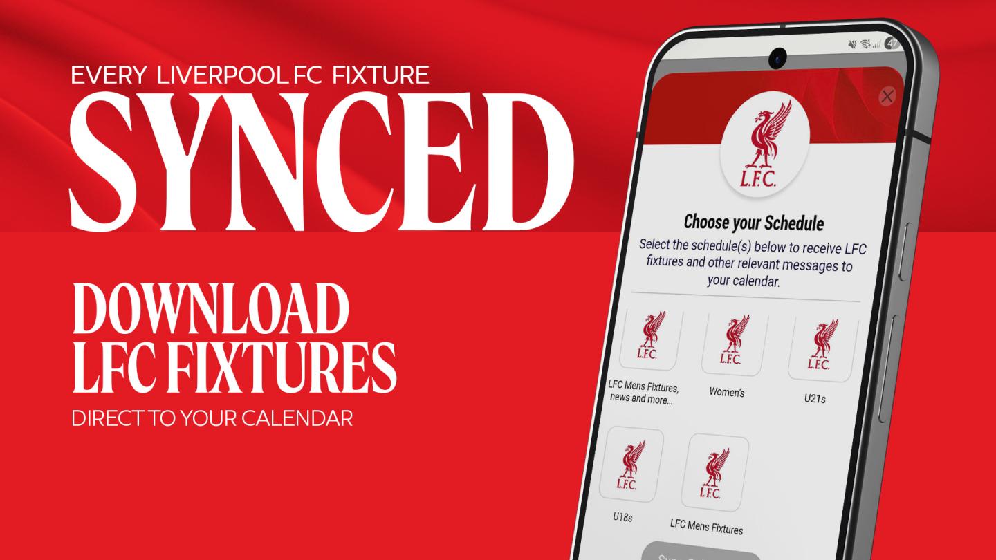 Download now: Never miss a match with the official LFC eCalendar ...