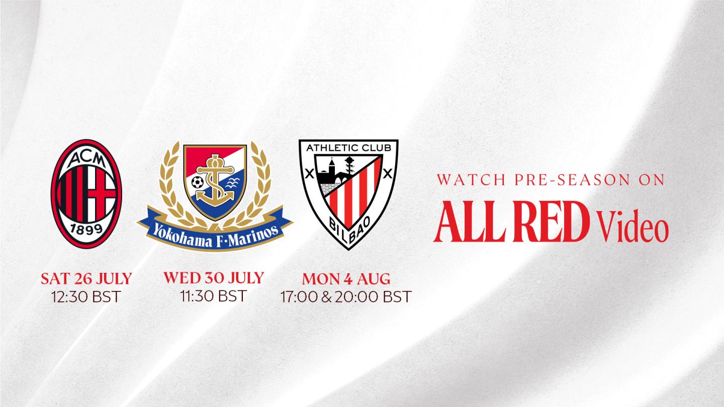 Vídeo en directo por All Red: vea todos los partidos de pretemporada ...