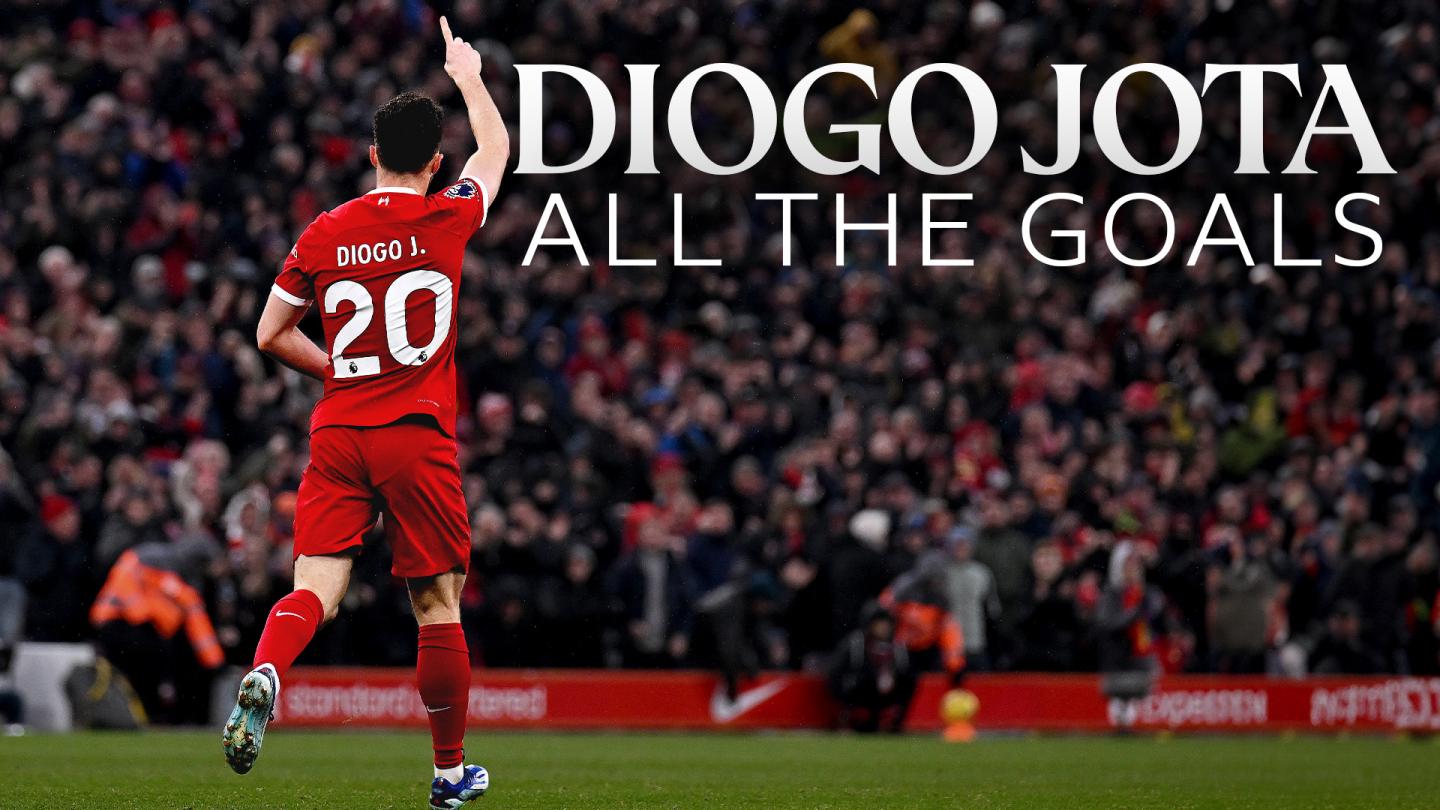 Vea los 65 goles de Diogo Jota con el Liverpool - Liverpool FC